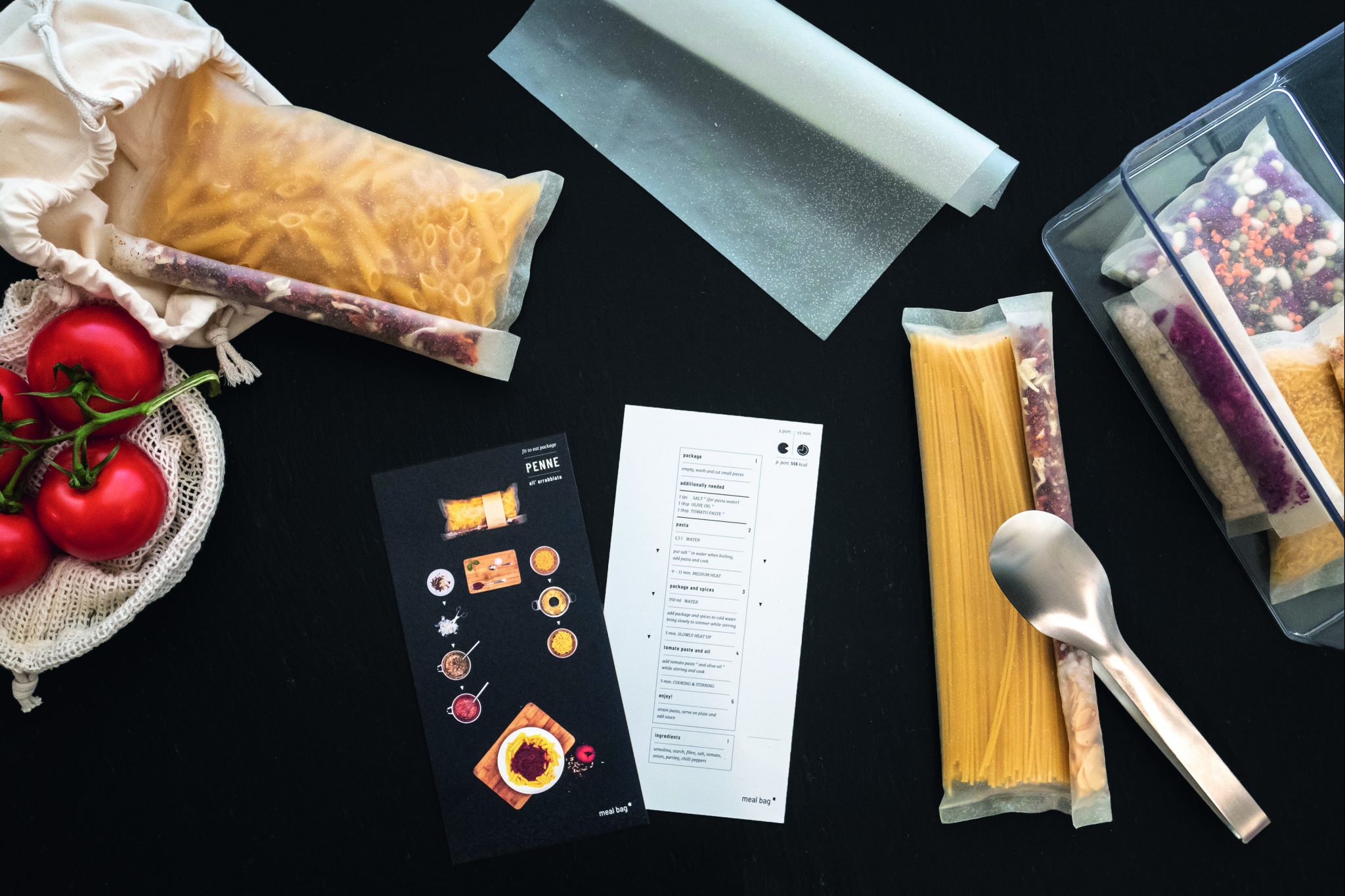 Essbare Verpackung - Meal Bag